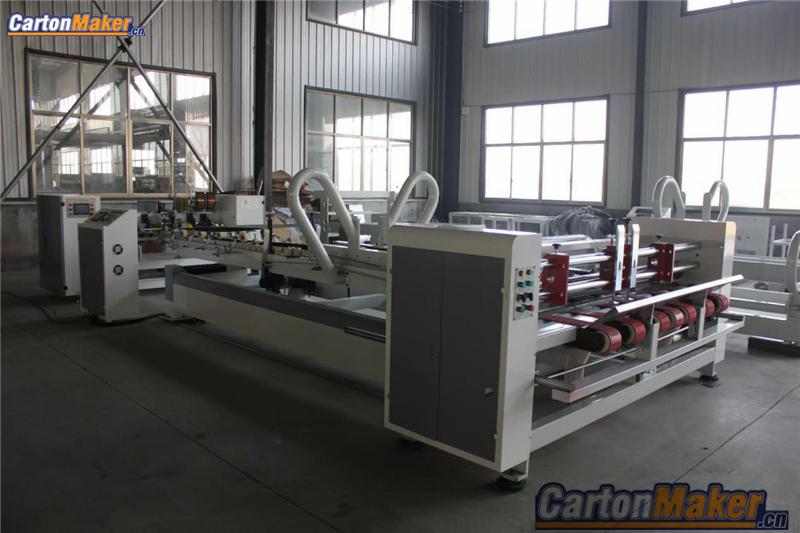 Full Automatic Folder Stitcher Stapler Machine for Corrugated ...